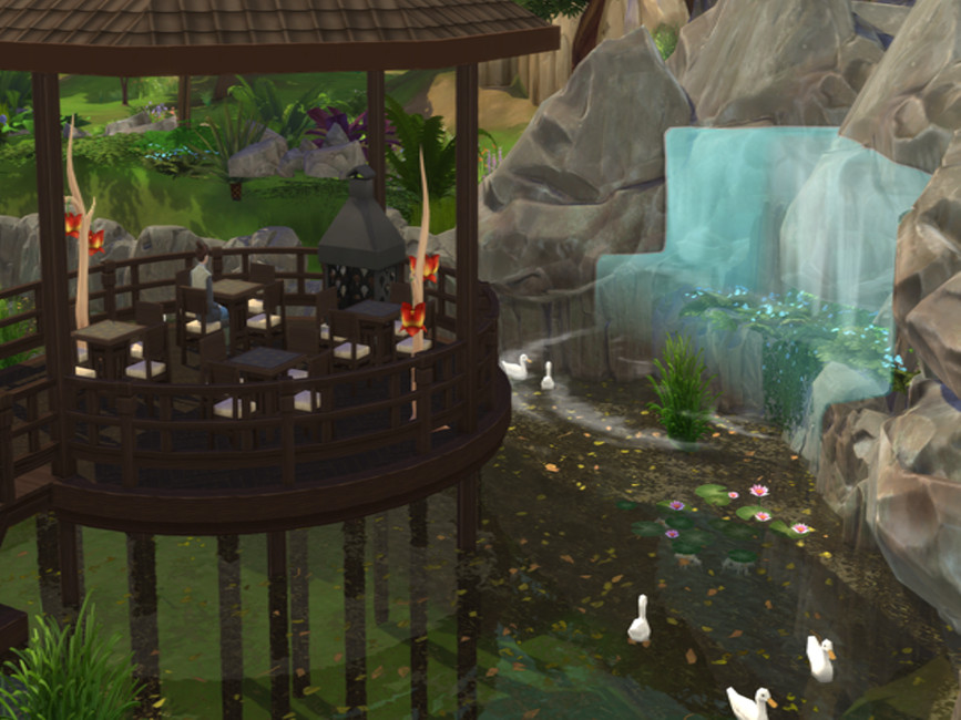 The Sims Resource - Asian Restaurant