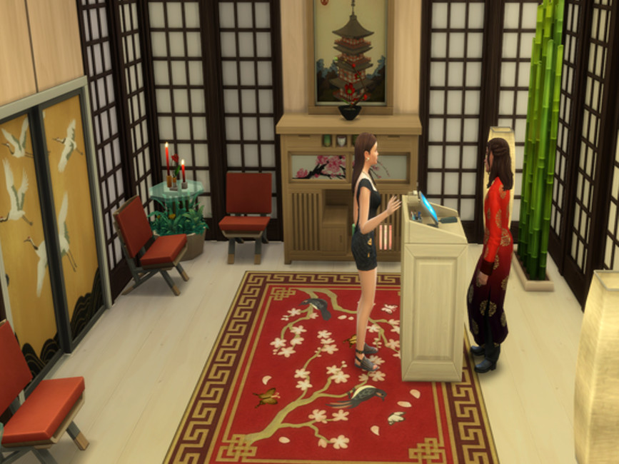 The Sims Resource - Asian Restaurant
