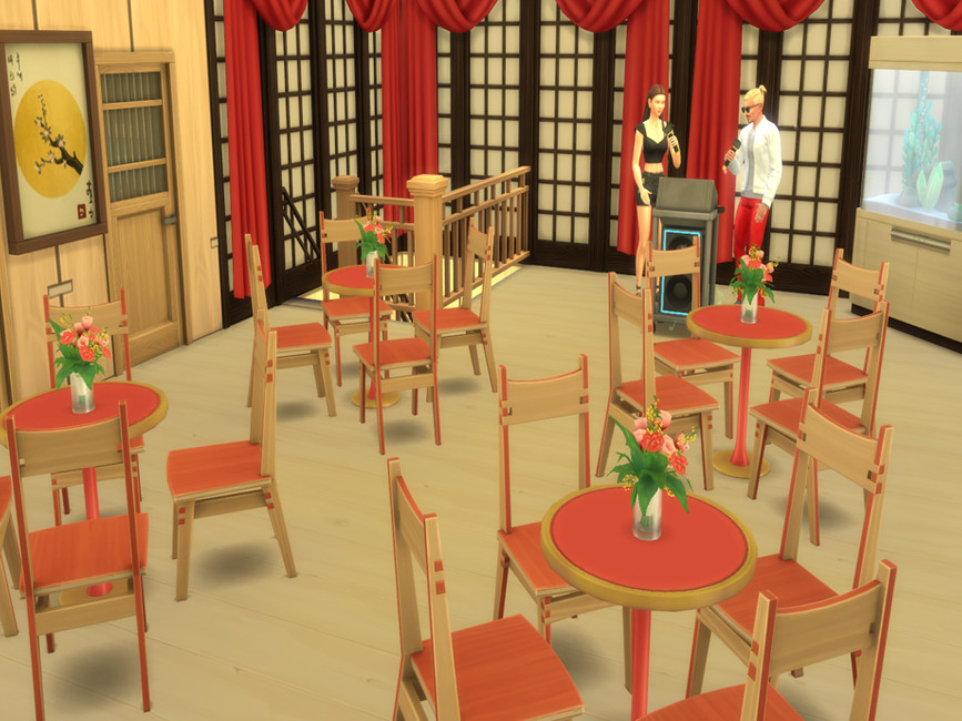 The Sims Resource - Asian Restaurant