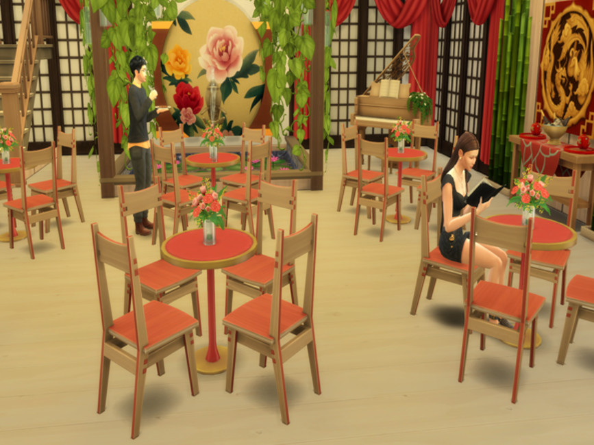 The Sims Resource - Asian Restaurant