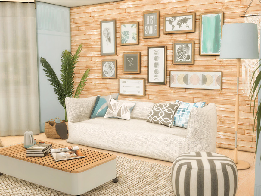 The Sims Resource - Naida Living Room (TSR only CC)