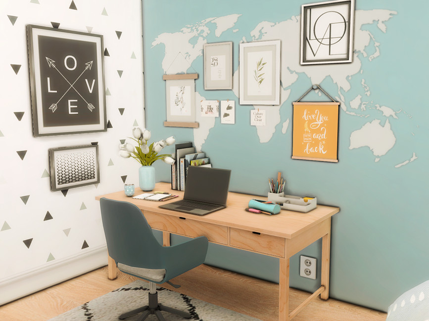 The Sims Resource - Mei Bedroom (TSR only CC)