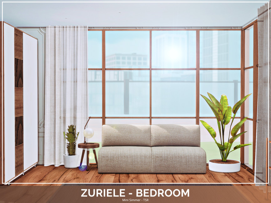 The Sims Resource - Zuriele Bedroom - TSR Only CC