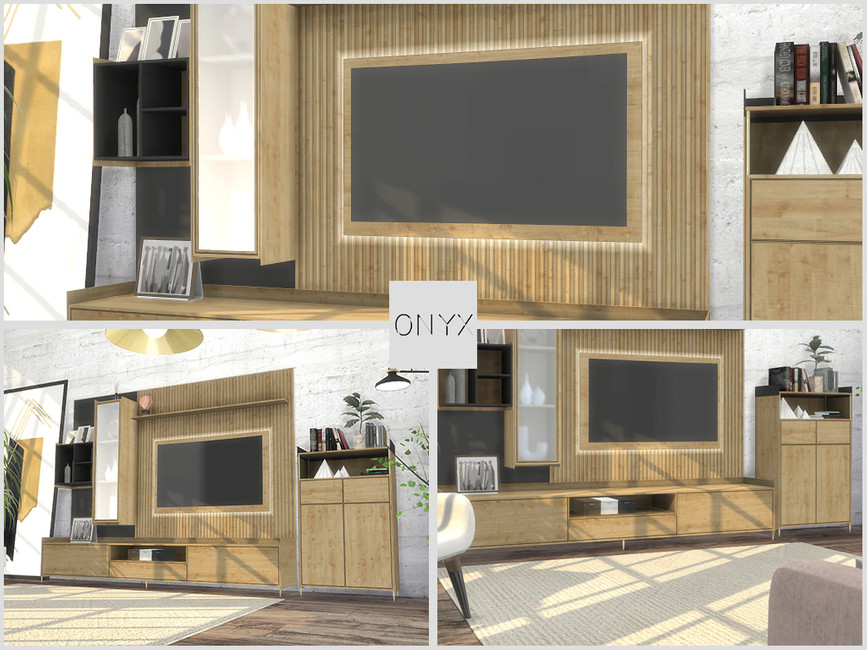 The Sims Resource - Newell TV Units & Living Space