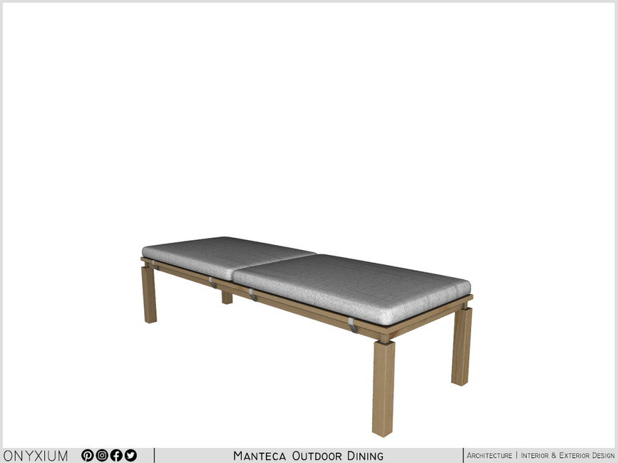 The Sims Resource - Manteca Bench