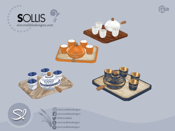 The Sims Resource - Sollis Chinese tea set - Tea maker