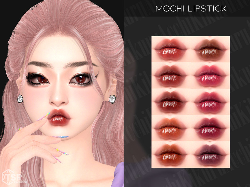 The Sims Resource - Mochi Lipstick