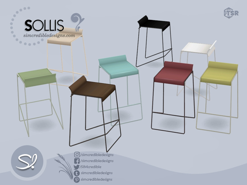 The Sims Resource - Sollis Stool