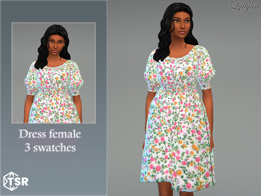 The Sims Resource - Dress female Flora