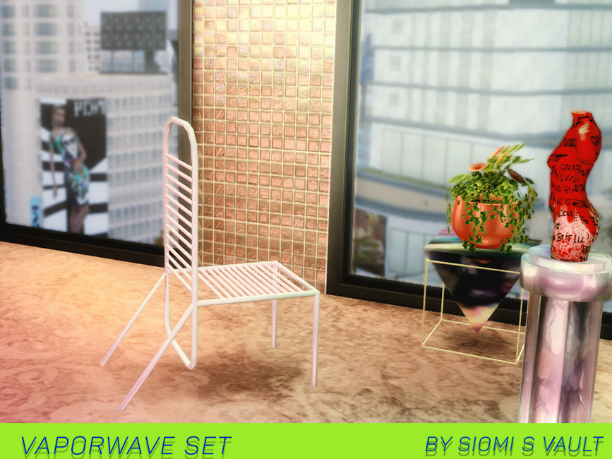 The Sims Resource - Vaporwave set