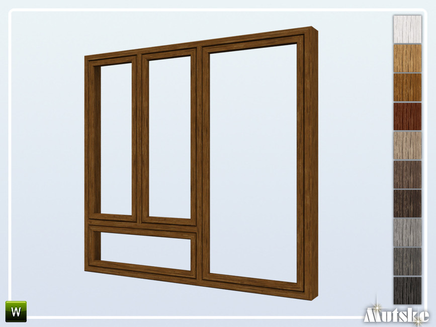 The Sims Resource - Blair Window Middle 3x1