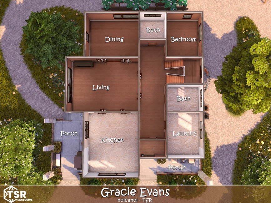 The Sims Resource - Gracie Evans / Shell / No CC