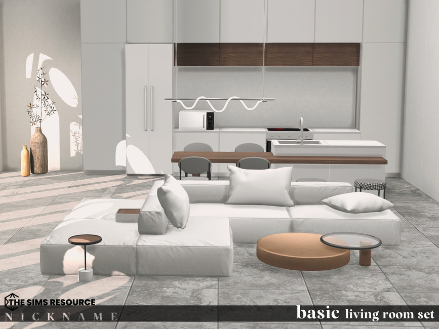 The Sims Resource - basic living room set