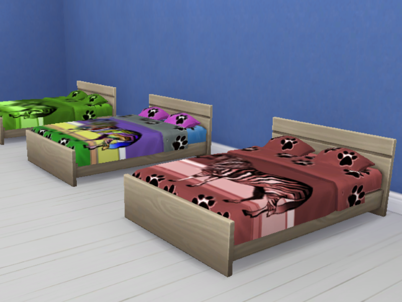 The Sims Resource | Modern Bed