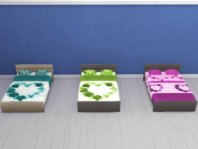 The Sims Resource | Modern Bed