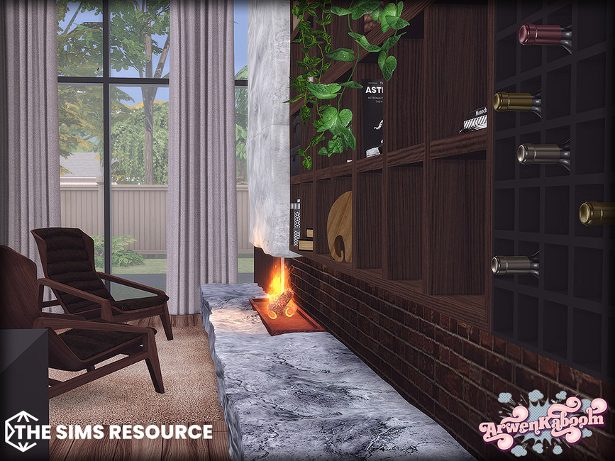The Sims Resource - Arcum Fireplace