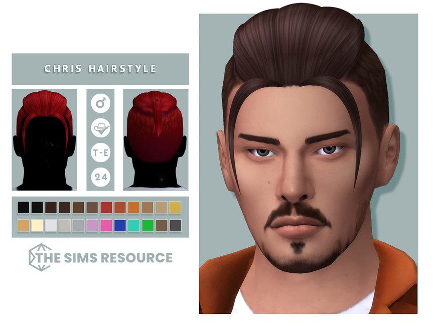 The Sims Resource - Chris Hairstyle