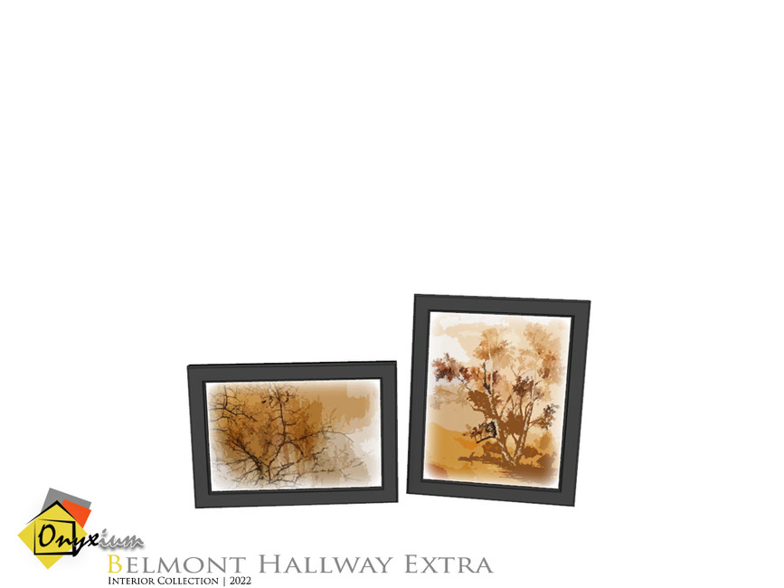 The Sims Resource - Double Painting Frames