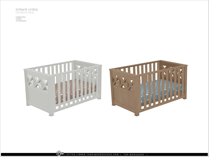 The Sims Resource - Infant crib - Laura