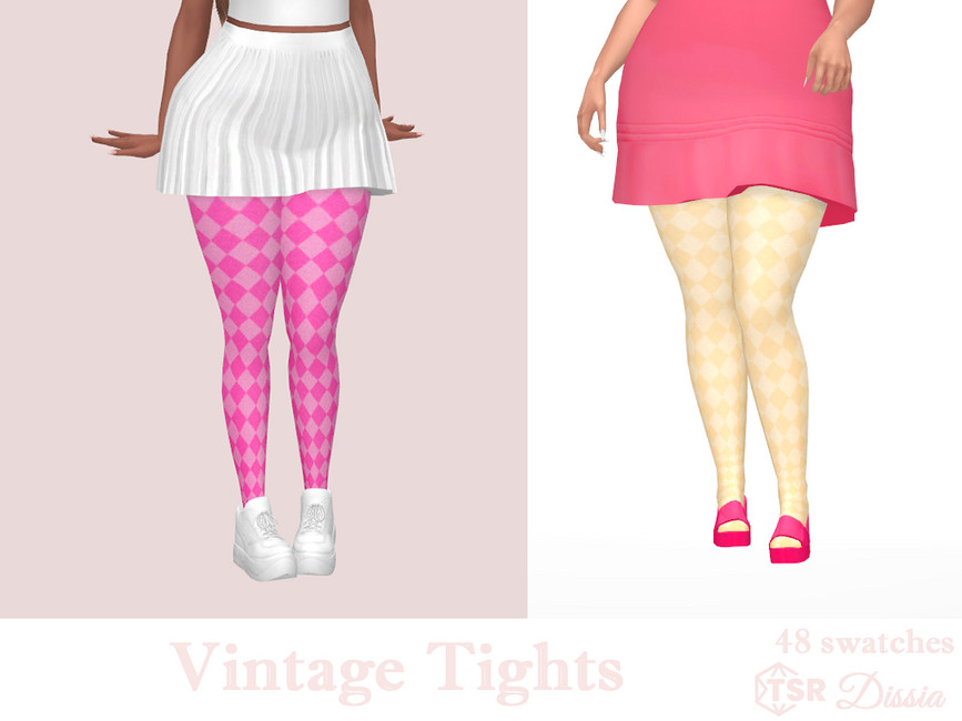 The Sims Resource - Vintage Tights