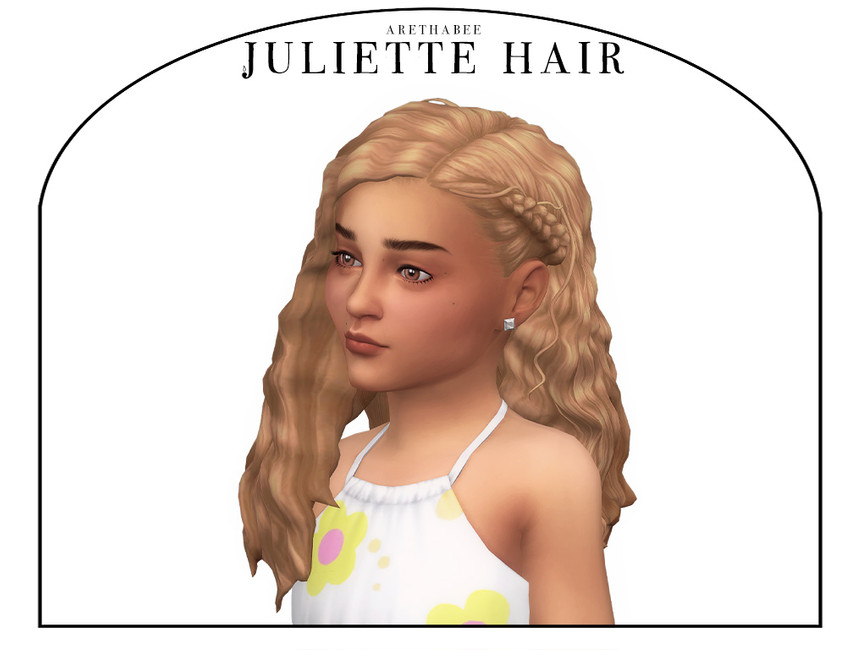 The Sims Resource - Juliette Hair (Children)