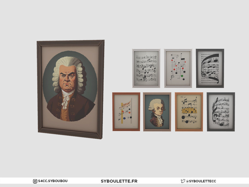 The Sims Resource - Piano - Music frame