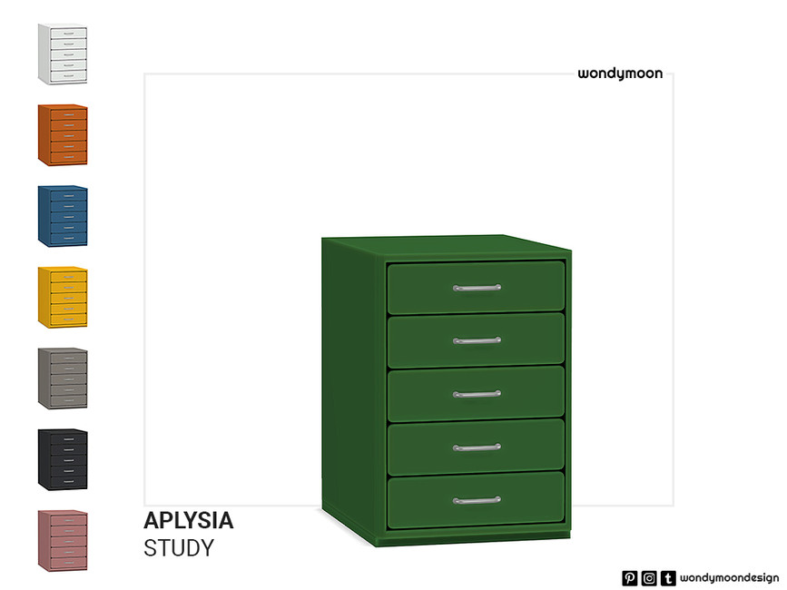 The Sims Resource - Aplysia Drawer Unit