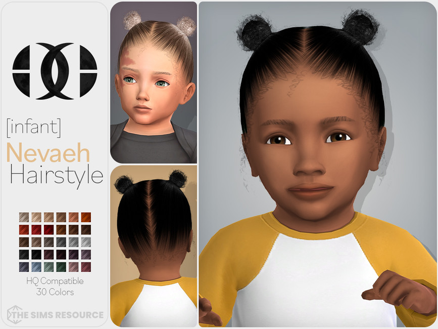 The Sims Resource - Nevaeh Hairstyle [Infant]