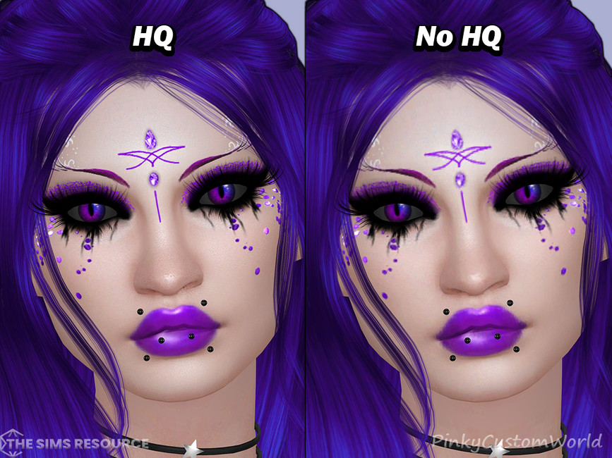 The Sims Resource - Facepaint N11 - Milia (Brow Scar)