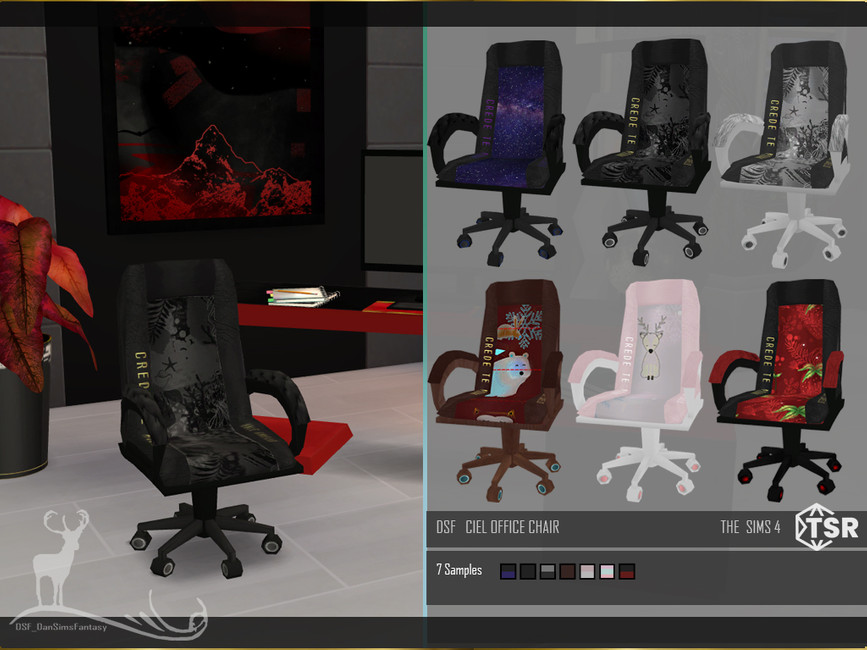 The Sims Resource - CIEL OFFICE CHAIR