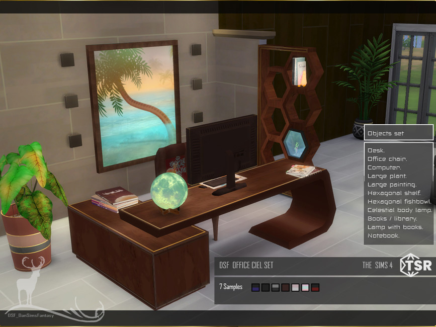 The Sims Resource - CIEL OFFICE SET