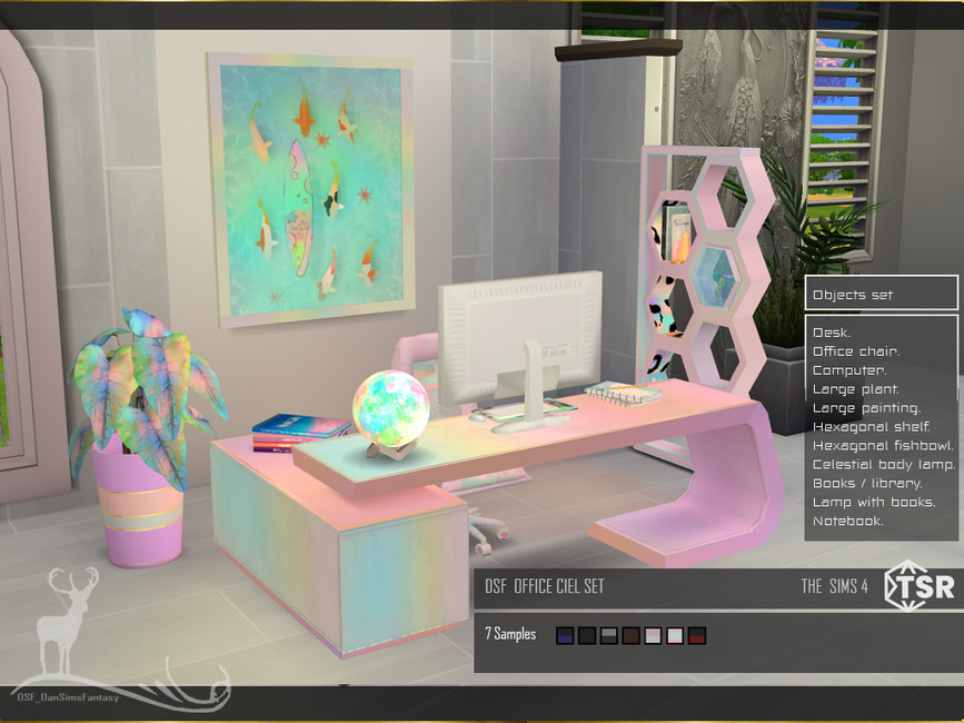 The Sims Resource - CIEL OFFICE SET