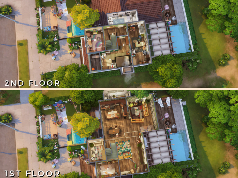 The Sims Resource | Cozy Family Home