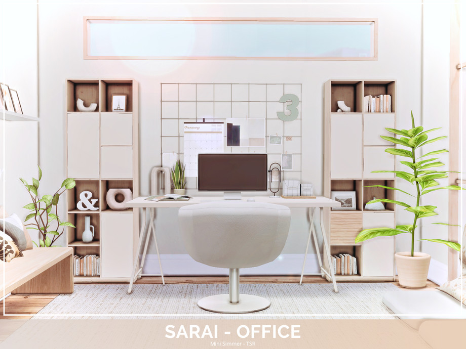 The Sims Resource | Sarai Office - TSR Only CC