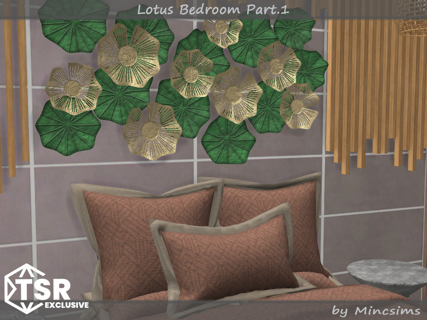 The Sims Resource - Lotus Bedroom Part.1
