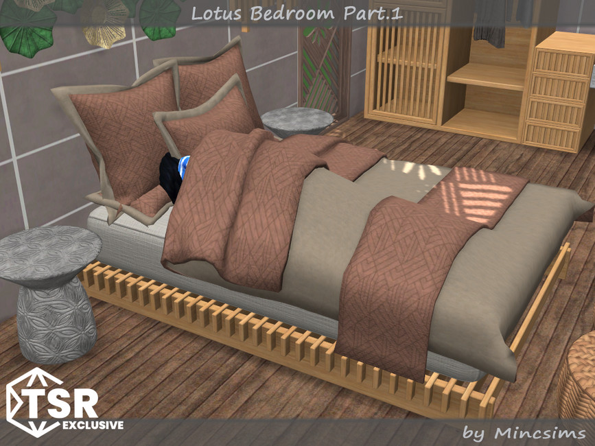 The Sims Resource - Lotus Bedroom Part.1