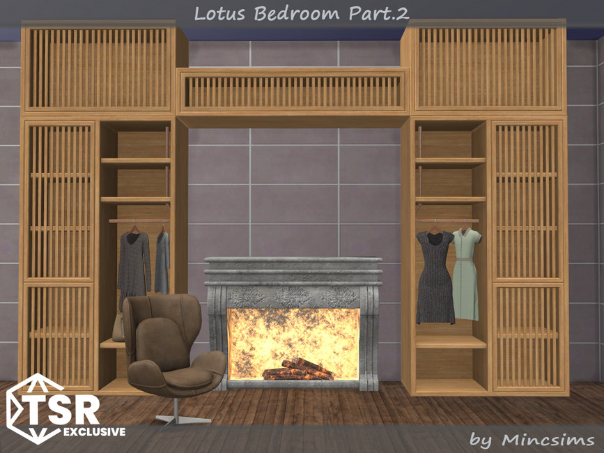 The Sims Resource - Lotus Bedroom Part.2