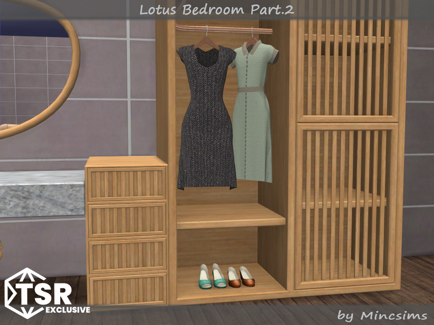 The Sims Resource - Lotus Bedroom Part.2