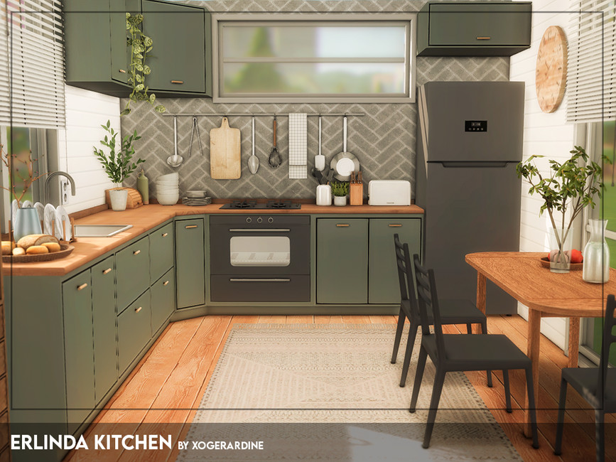The Sims Resource - Erlinda Kitchen (TSR only CC)