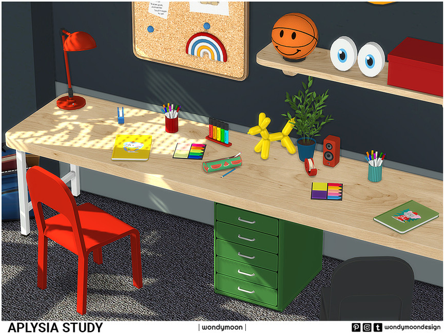 The Sims Resource - Aplysia Study Decorations
