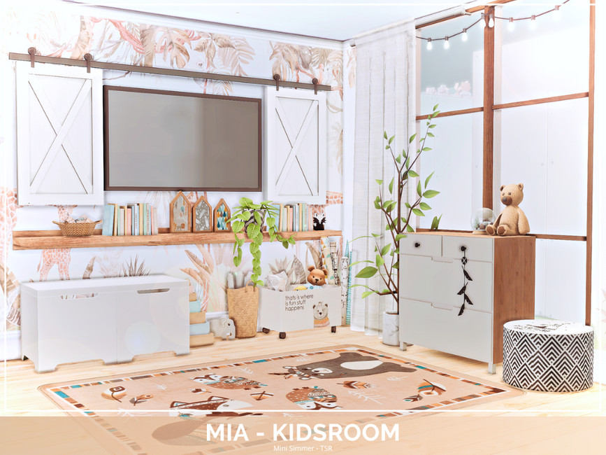 The Sims Resource - Mia Kidsroom - TSR Only CC
