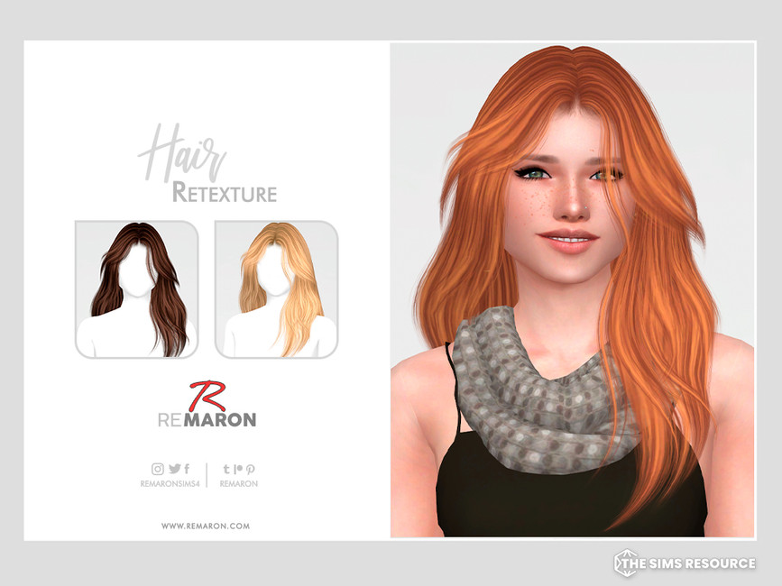 The Sims Resource - Cecile Hair Retexture Mesh Needed
