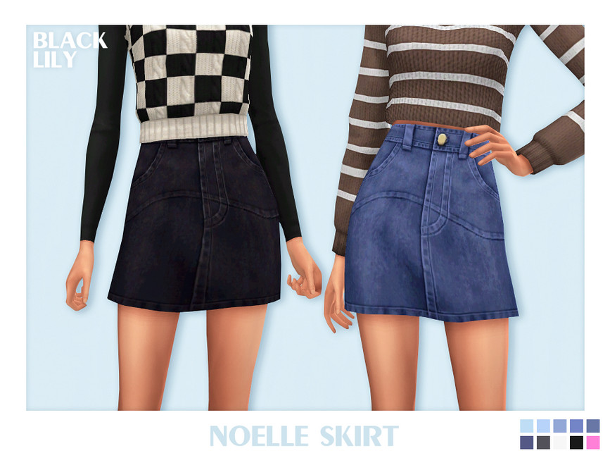 The Sims Resource - Noelle Skirt