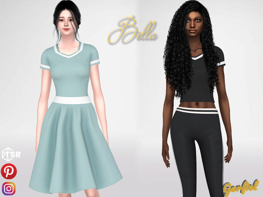 The Sims Resource - Bella - Swing T-shirt