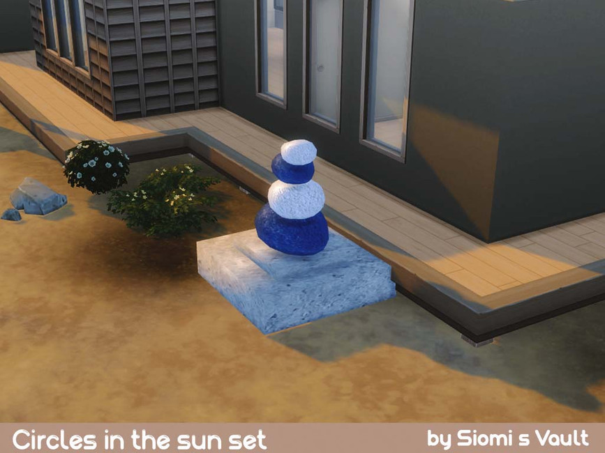 The Sims Resource - Circles in the sun Sculpture #08