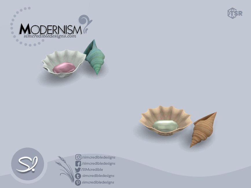 The Sims Resource - Modernism soap and conch