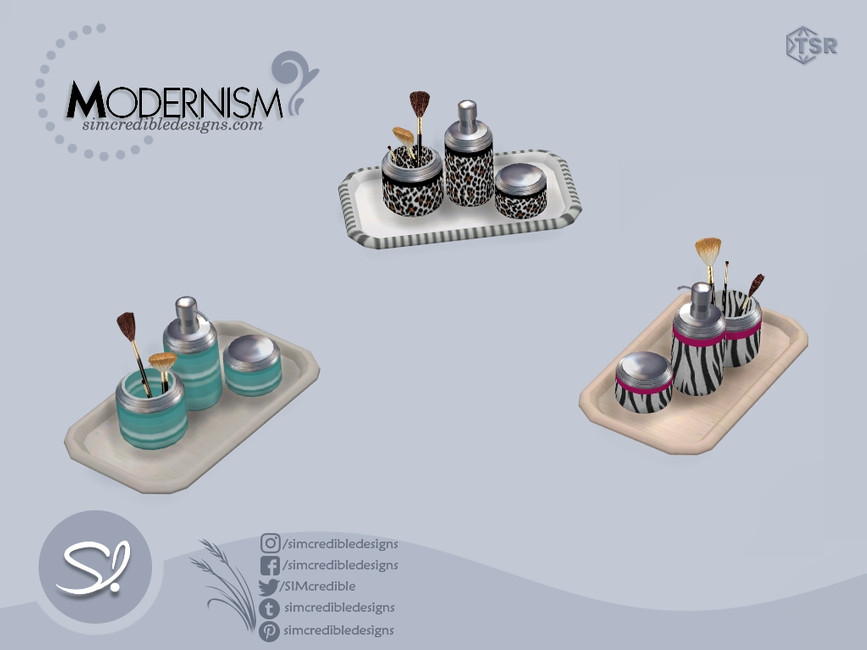 The Sims Resource - Modernism Soaps Tray