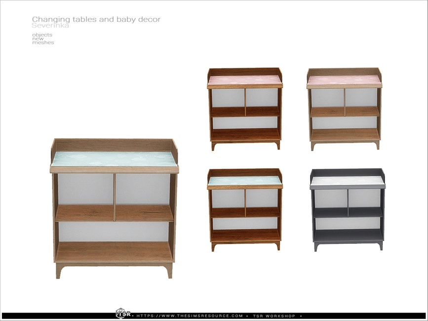 The Sims Resource - Changing table - Jenny