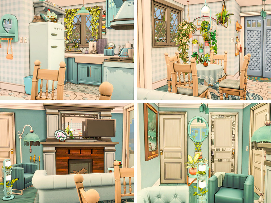 The Sims Resource - Mint cabin