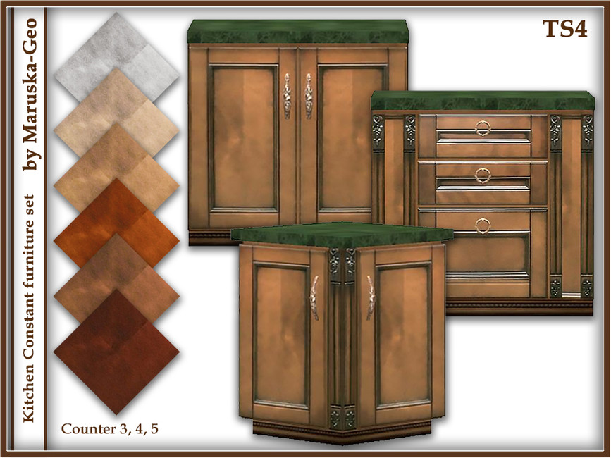 The Sims Resource - M-Geo [kitchen Constant] counter